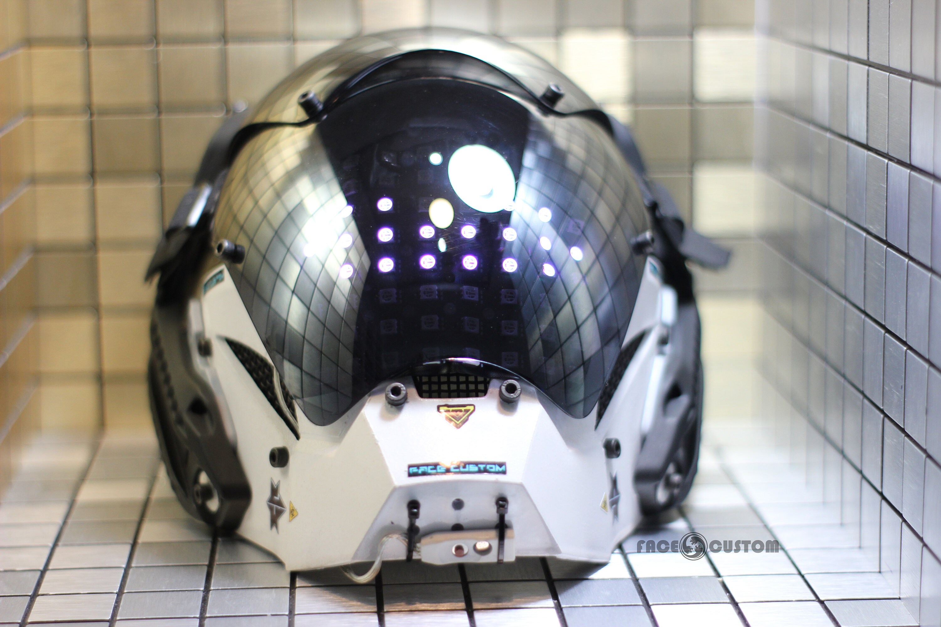 Máscara Cyberpunk Cybergoth - Etsy México