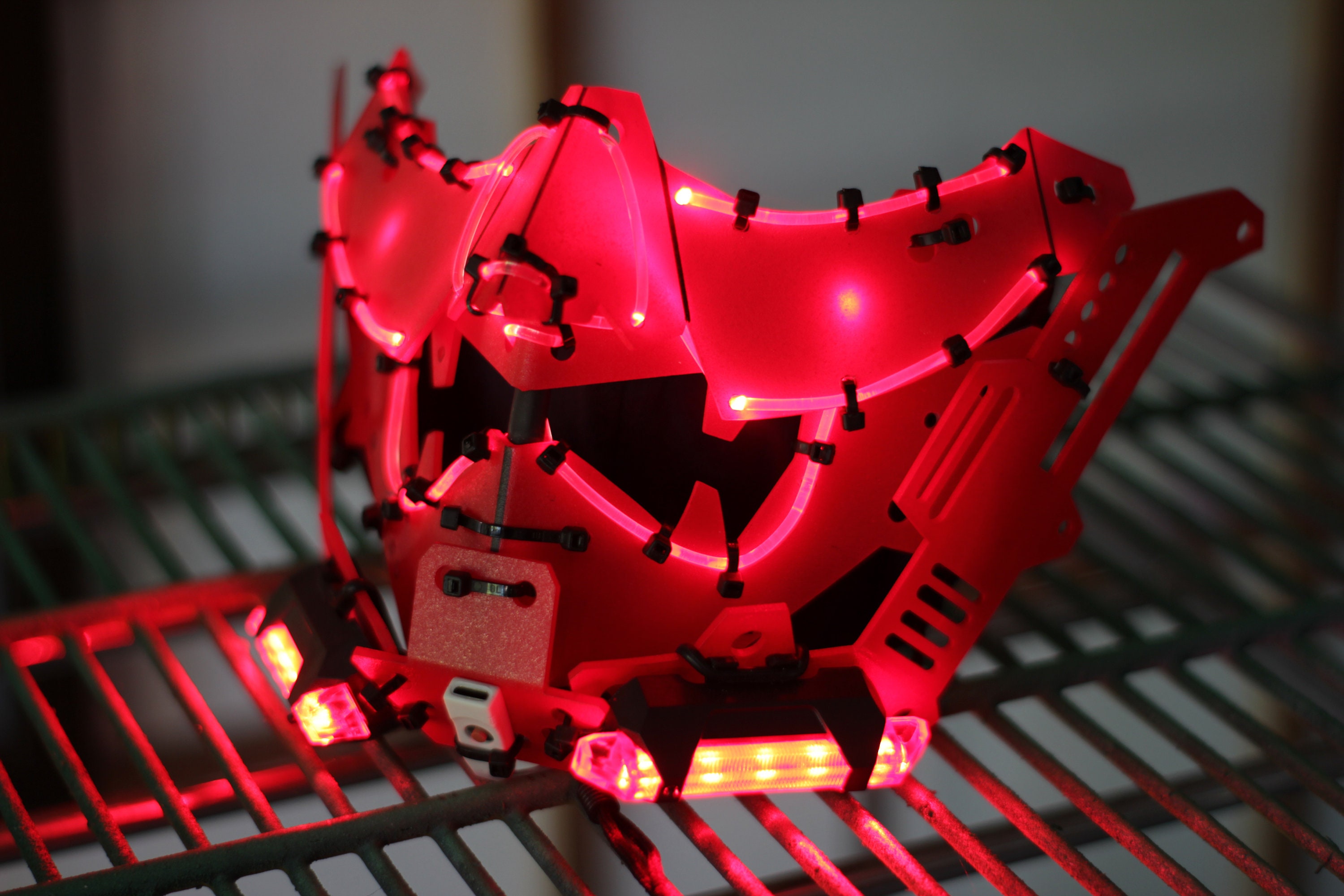 Cyberpunk Mask Design by Gins MK.3 hannya - Etsy