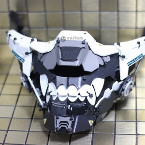 Cyberpunk Mask Design by Gins MK. 37 "onimaru" - Etsy