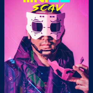 Cyberpunk Mask Design by Gins MK.38 "scav" - Etsy