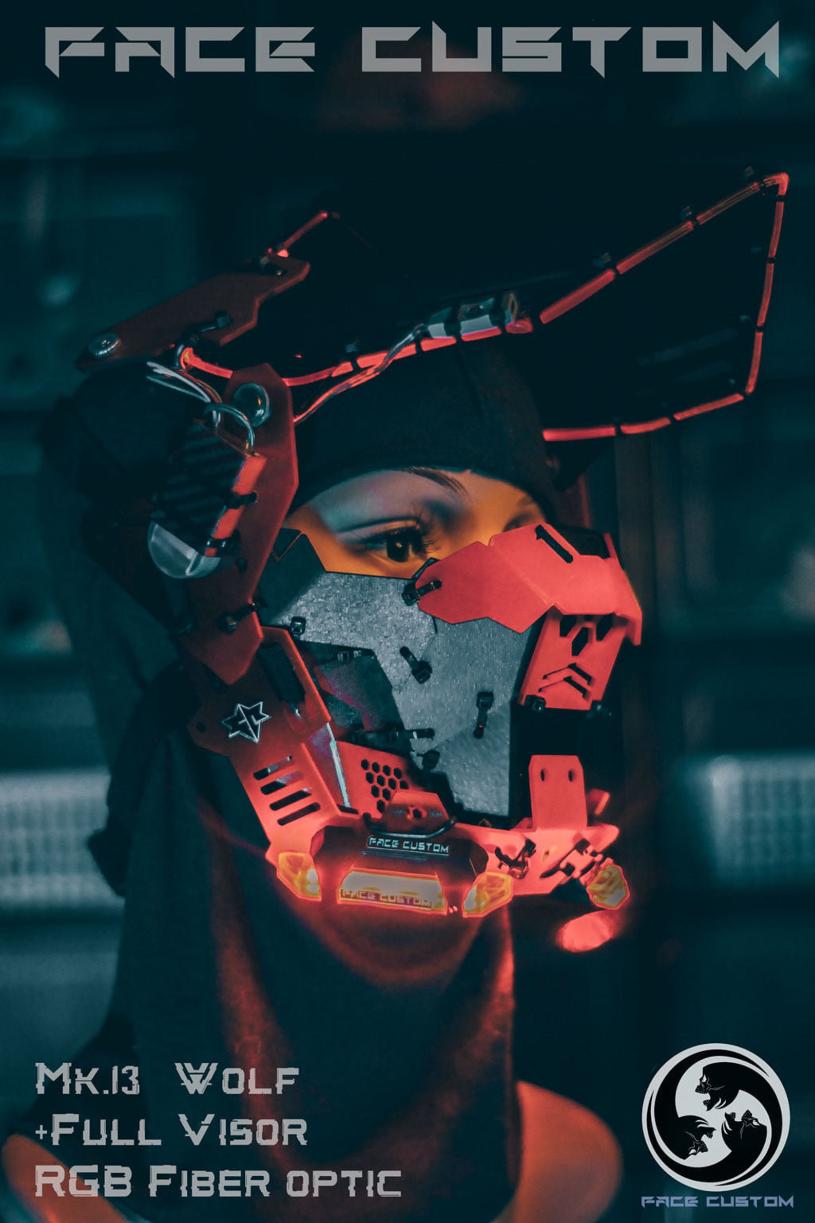 Cyberpunk Mask Design by Gins - Etsy