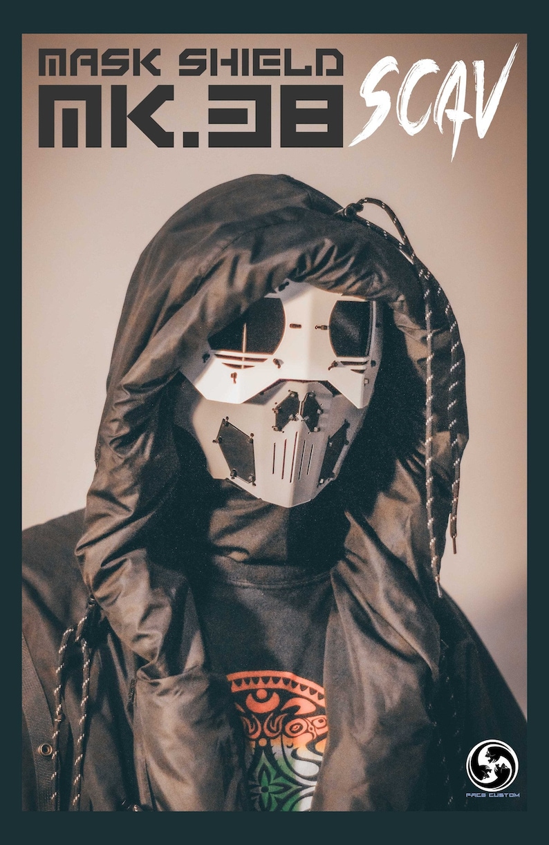 Cyberpunk Mask Design by Gins MK.38 "scav" - Etsy