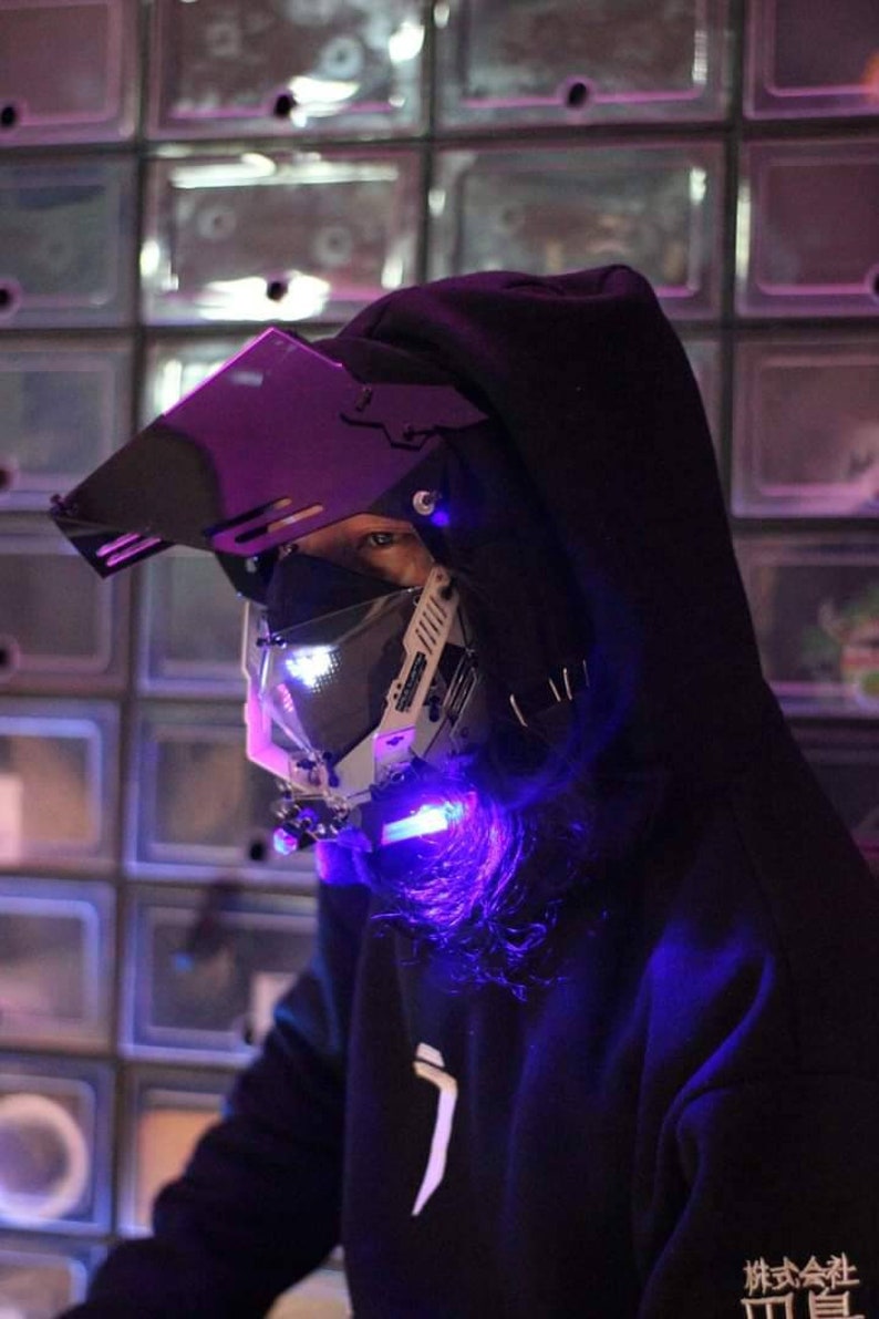 Cyberpunk Mask Design by Gins - Etsy
