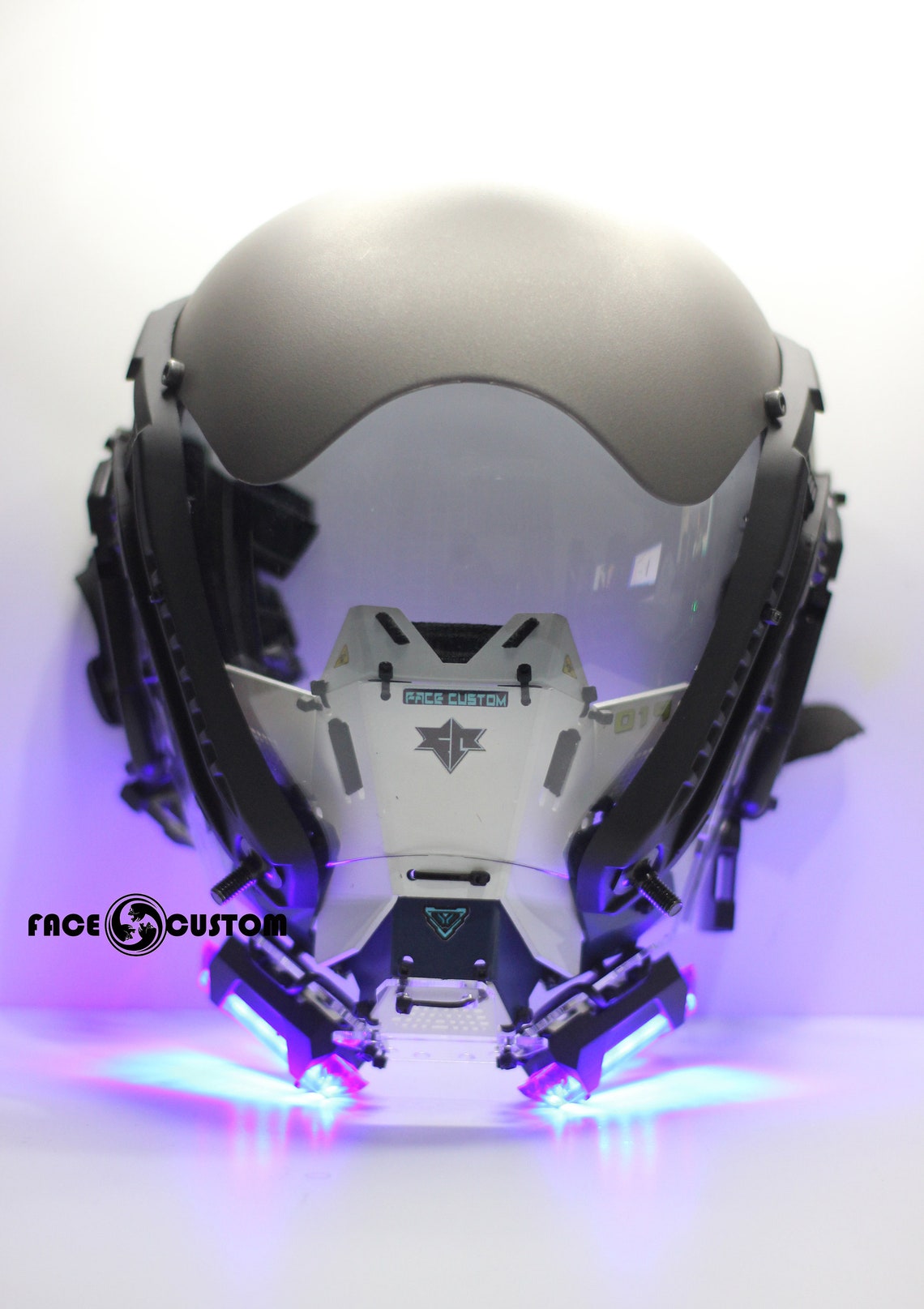 Cyberpunk Mask Cybergoth Design by Gins - Etsy