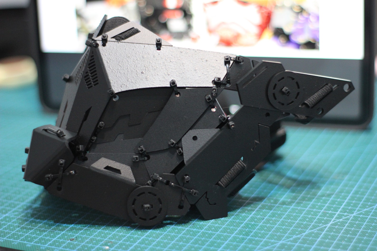 Cyberpunk Mask Shield Design by Gins MK. 16MK.15 - Etsy