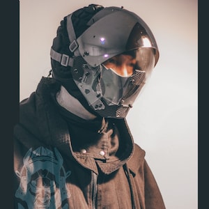 Cyberpunk Mask Airsoft Mask - Etsy