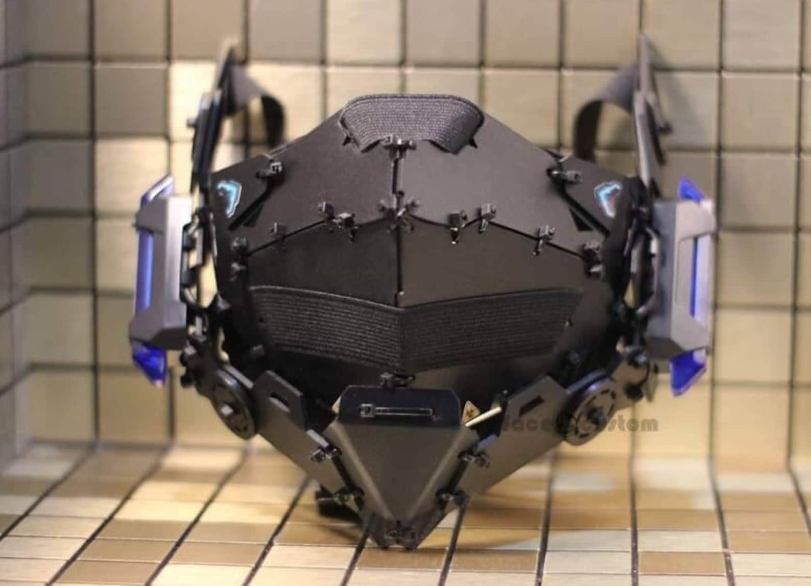 Cyberpunk Mask Design by Gins - Etsy