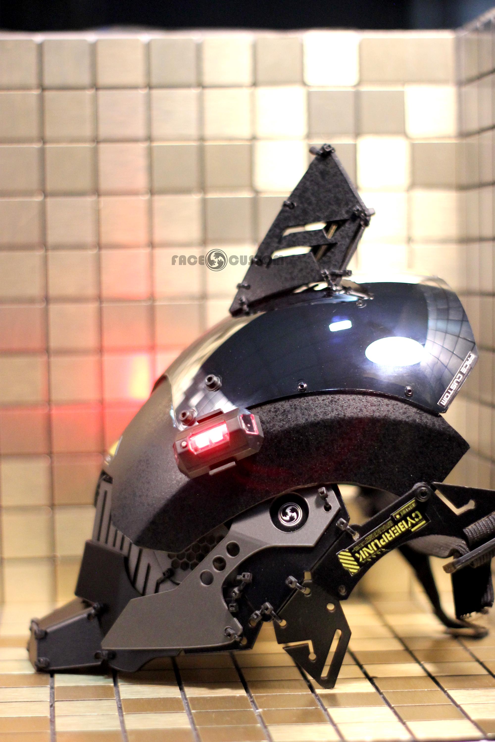 Cyberpunk Mask Design by Gins MK 39 "nemesis"+visor - Etsy