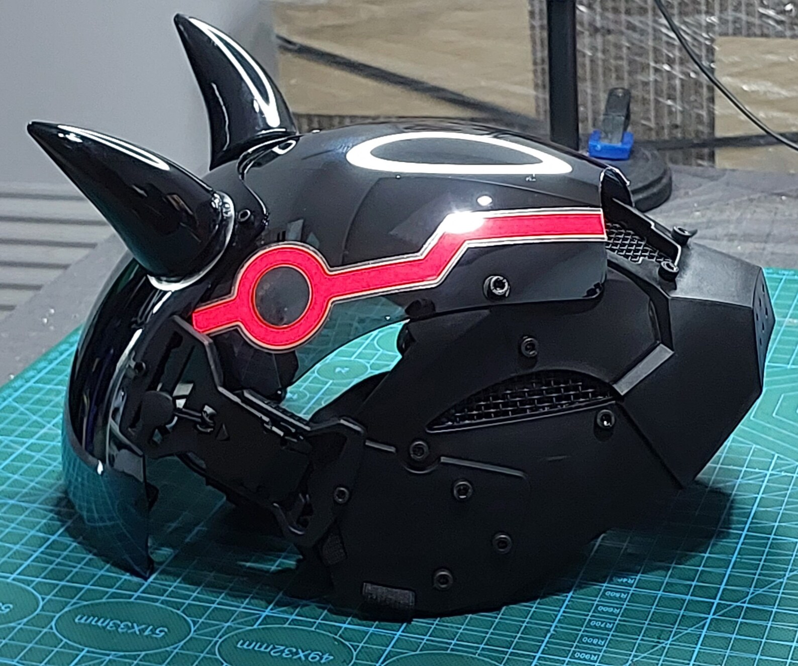 Máscara Cyberpunk Máscara basada - Etsy México