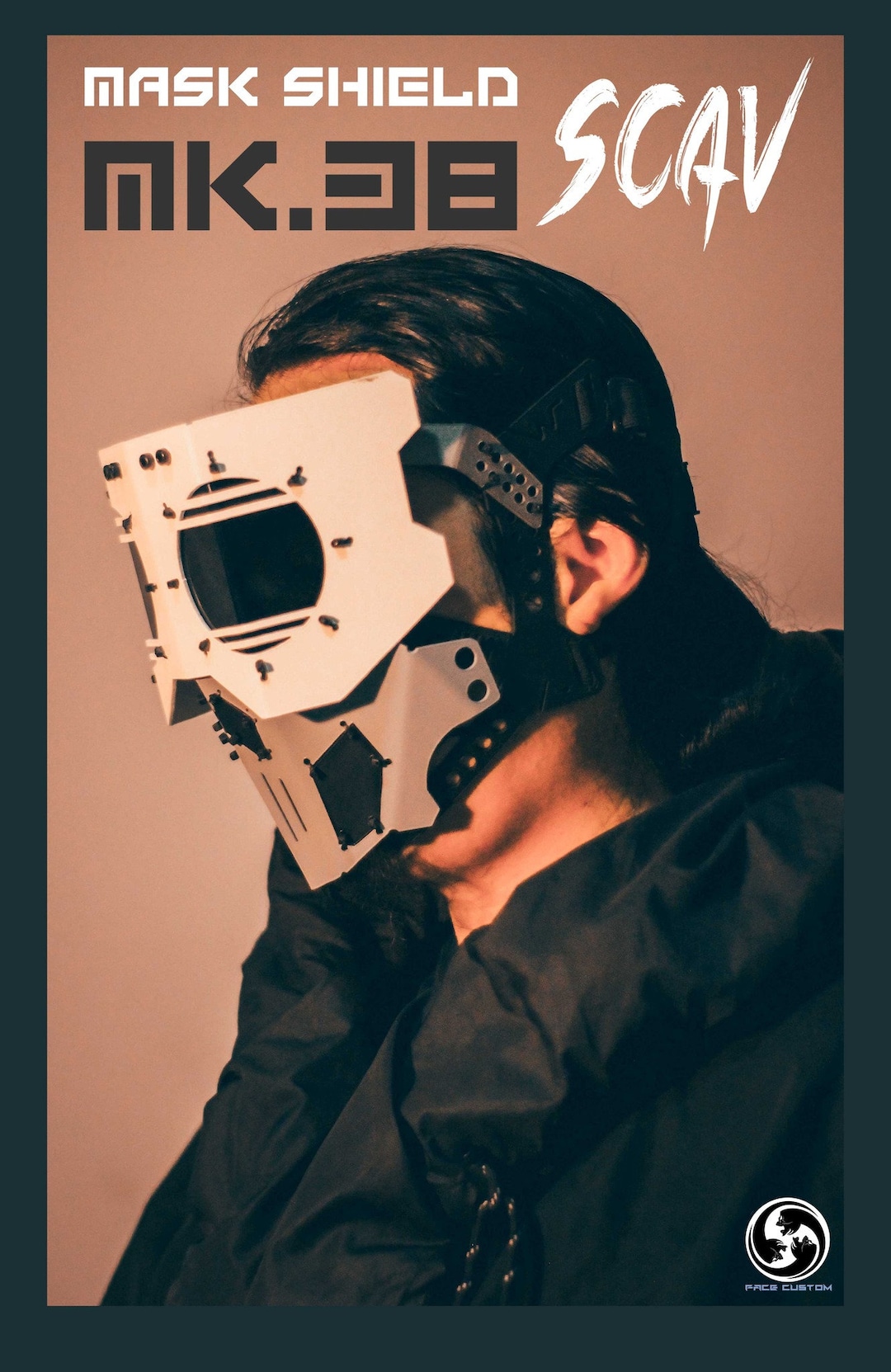Cyberpunk Mask Design by Gins MK.38 "scav" - Etsy