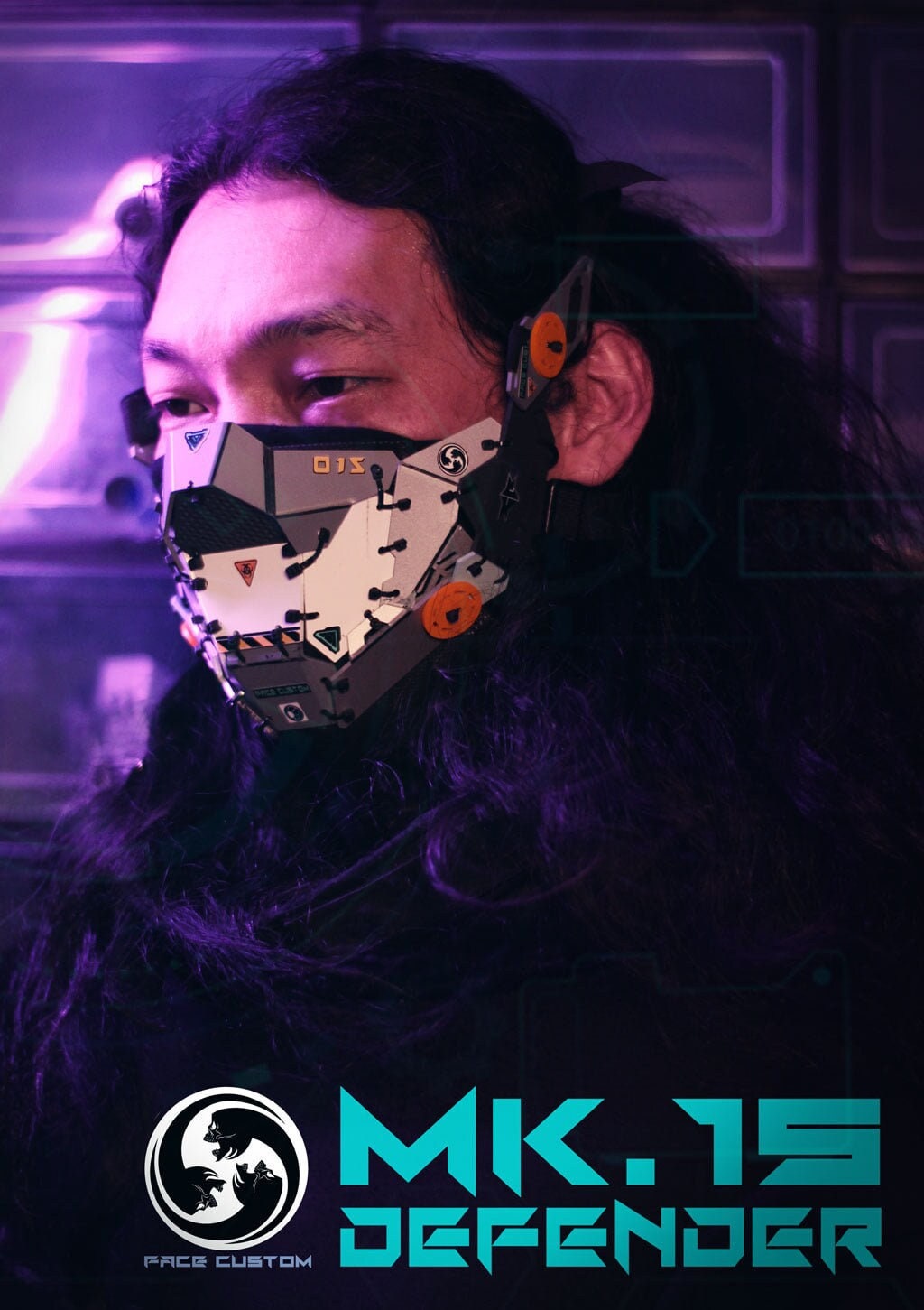 Cyberpunk Mask Design by Gins MK.15 "defender" Techwear Mask - Etsy