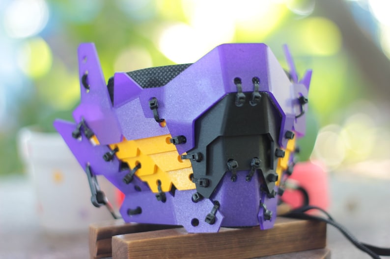 Cyberpunk Mask Design by Gins MK.5 samurai - Etsy