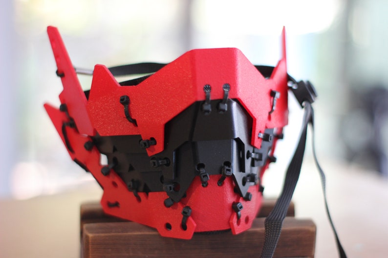 Cyberpunk Mask Design by Gins MK.5 samurai - Etsy