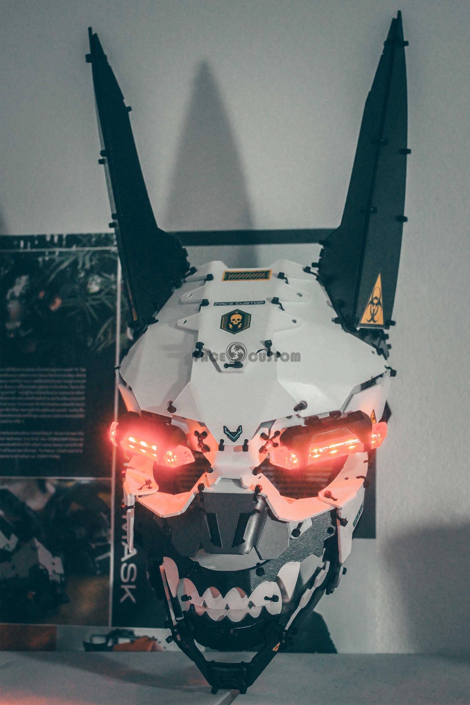 Cyberpunk Mask Design by Gins MK. 37 Cyberpunk Mask Design by Gins MK. 37