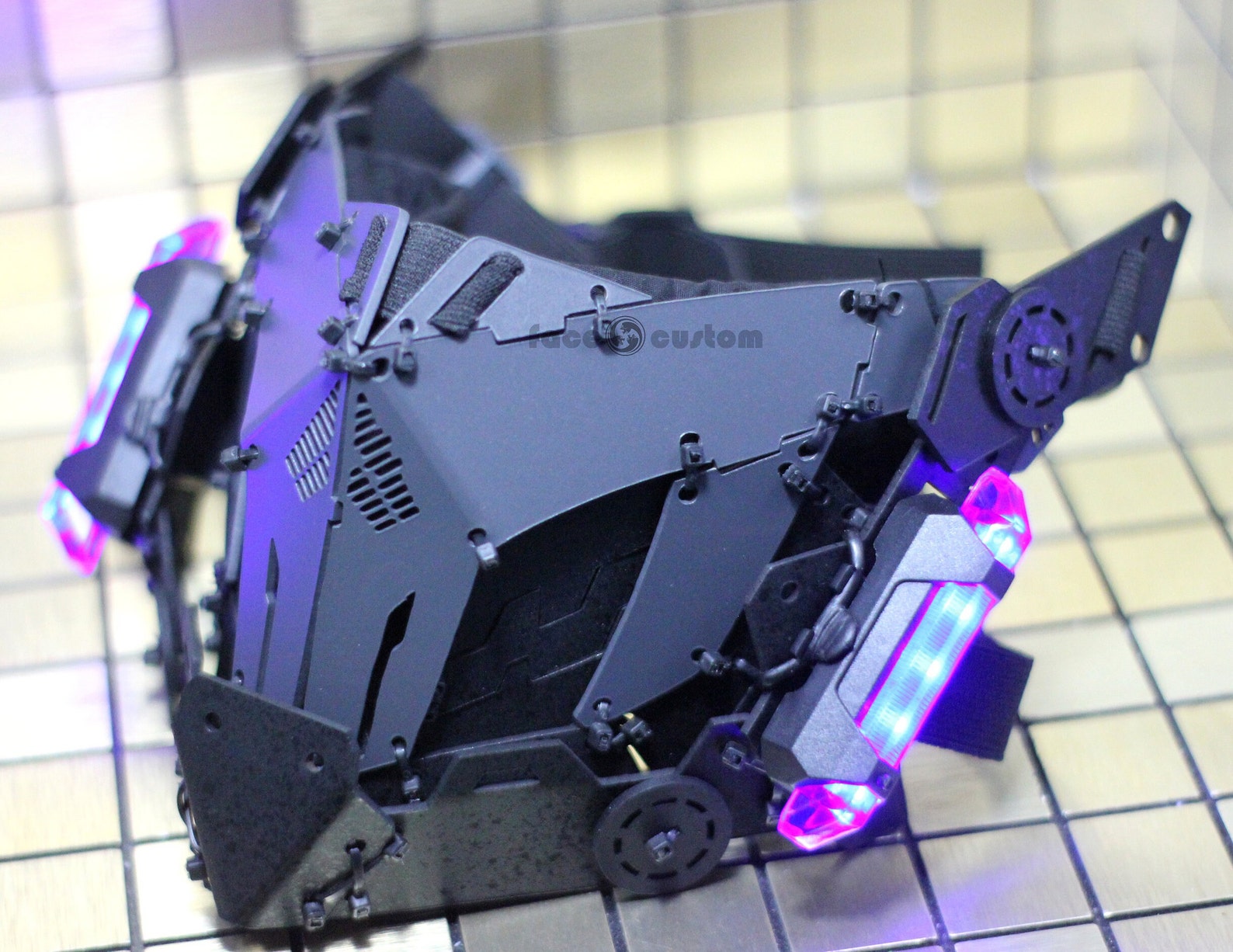 Cyberpunk Mask Design by Gins MK. 16 "necromancer" - Etsy