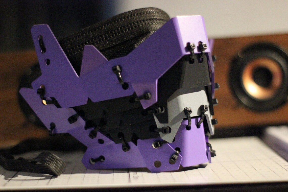 Cyberpunk Mask Design by Gins MK.5 samurai - Etsy