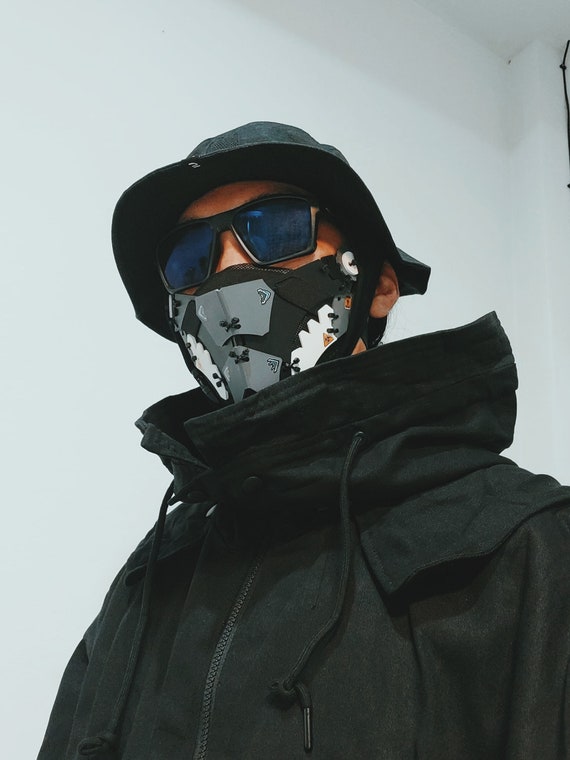 Cyberpunk Mask Design by Gins MK.23 dragon - Etsy