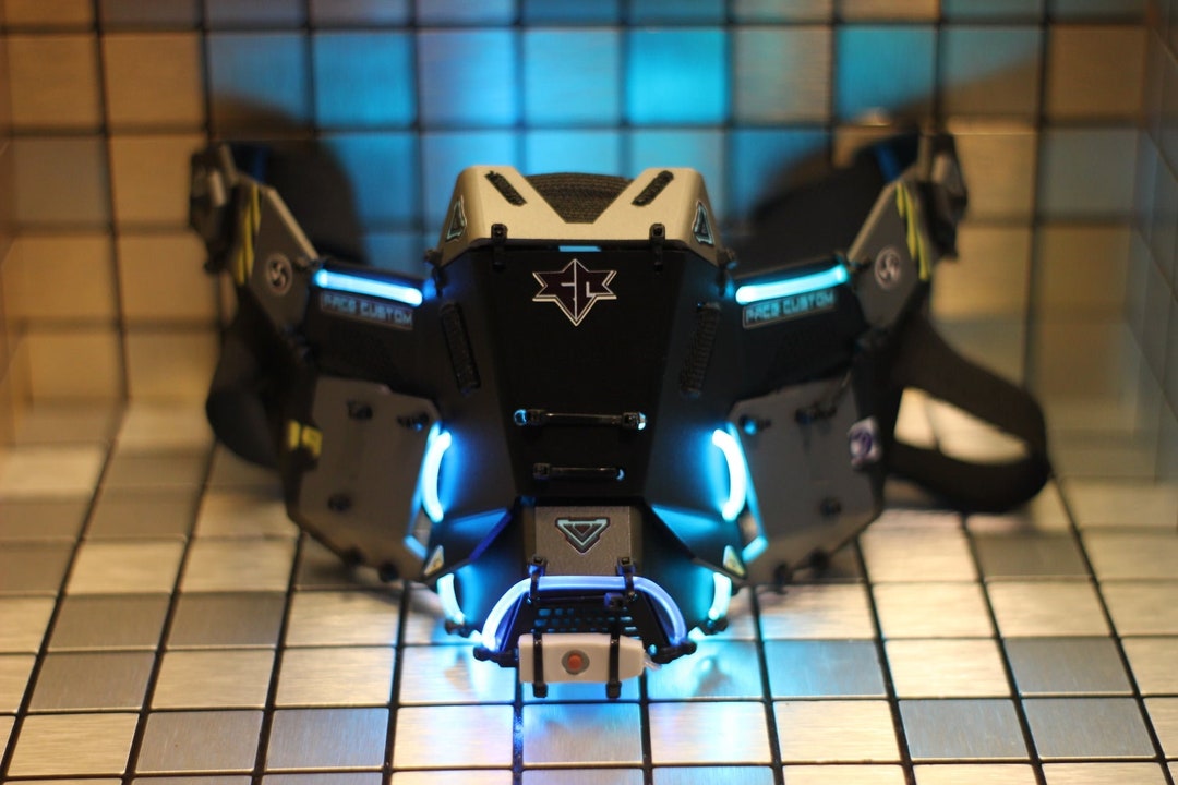 Cyberpunk Mask Design by Gins MK.19 "cobra" - Etsy