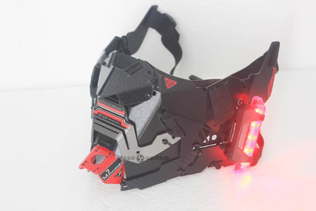 Cyberpunk Mask - Techwear Mask Design by Gins - Etsy