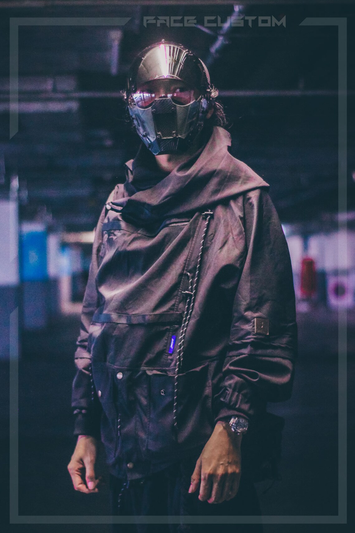 Cyberpunk Mask Airsoft Mask - Etsy