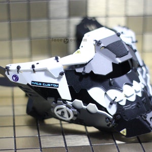 Cyberpunk Mask Design by Gins MK. 37 "onimaru" - Etsy