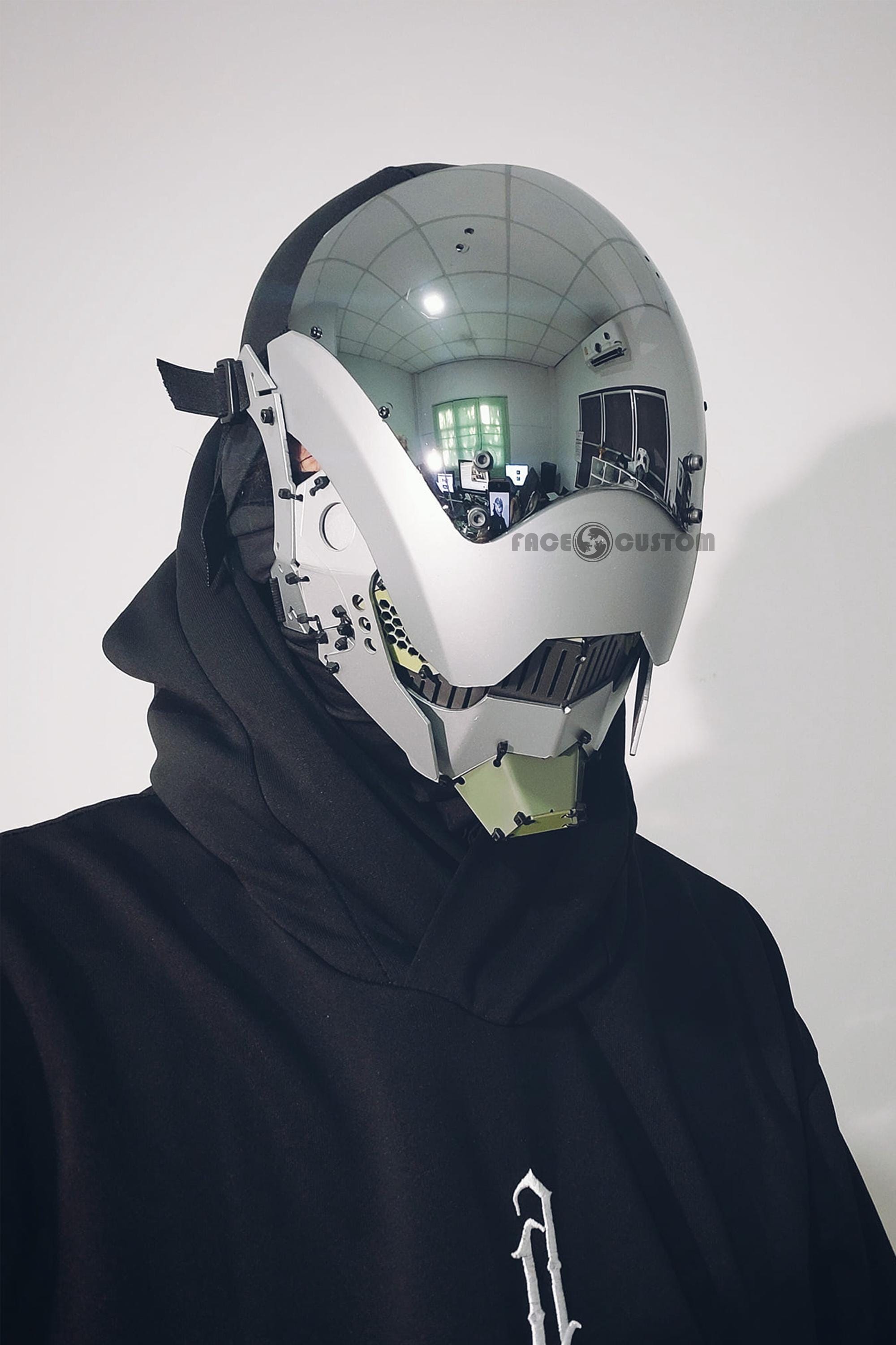 Cyberpunk Mask Design by Gins MK 39 nemesisvisor - Etsy