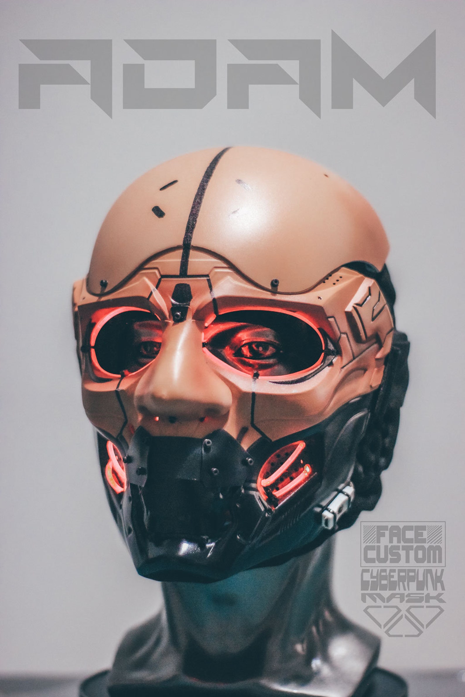 Cyberpunk Mask-adam SMASHER - Etsy