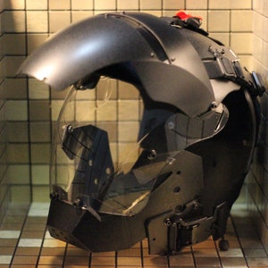 Cyberpunk Helmet: Custom Techwear Head Guard - Etsy