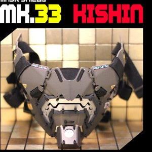 Cyberpunk Mask Design by Gins MK.33 kishin - Etsy