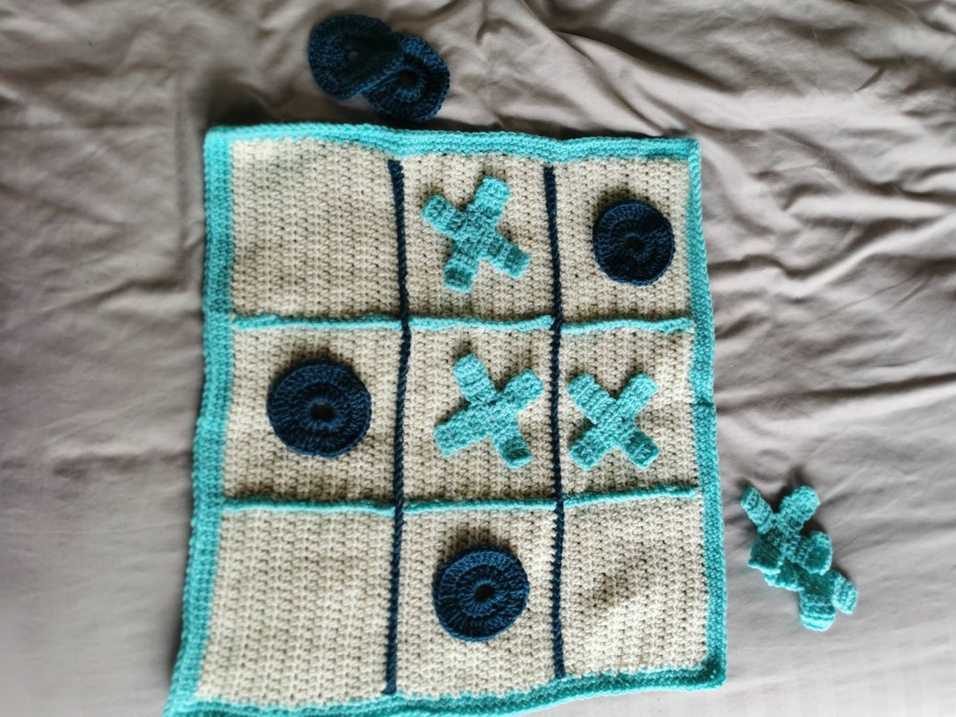 Kids Cloth Board Game Noughts and Crosses - Custom Made - Etsy
