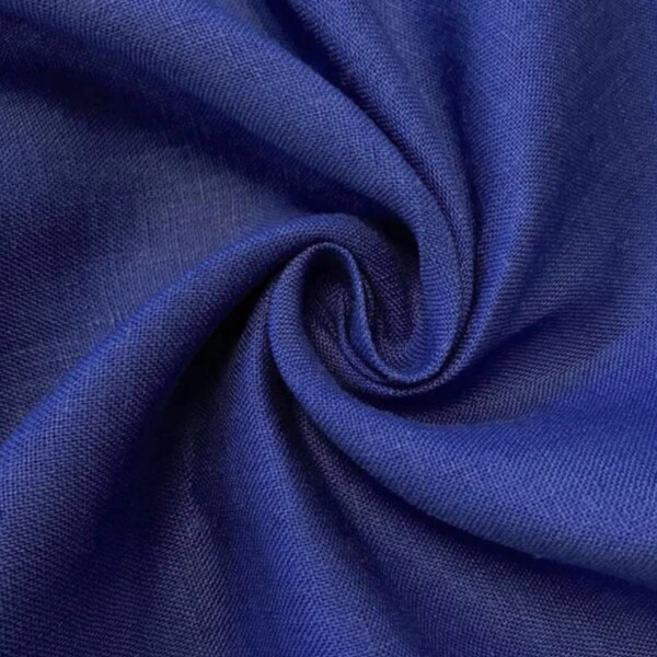 Navy Blue Rayon Fabric - Etsy