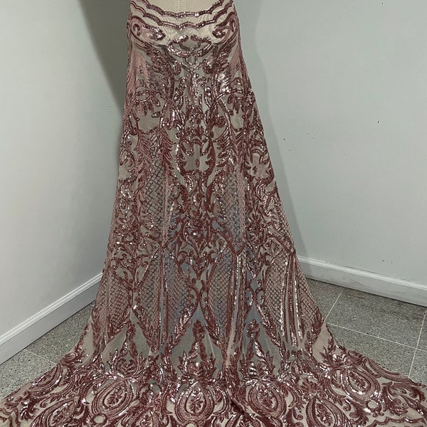 Rose Gold Fabric - Etsy