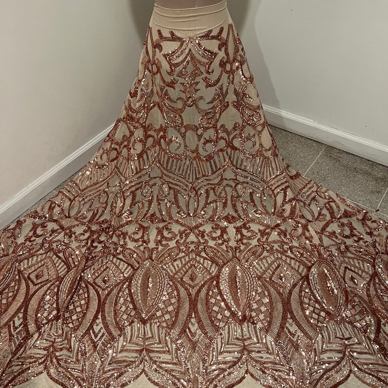 Rose Gold Fabric - Etsy