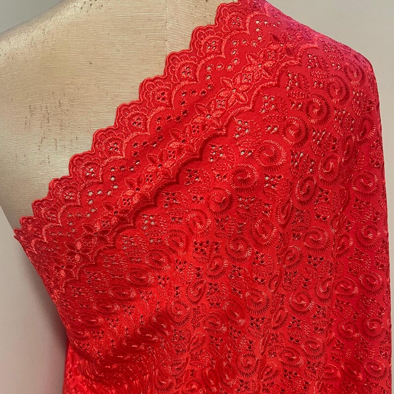 Cotton Eyelet Fabric - Etsy