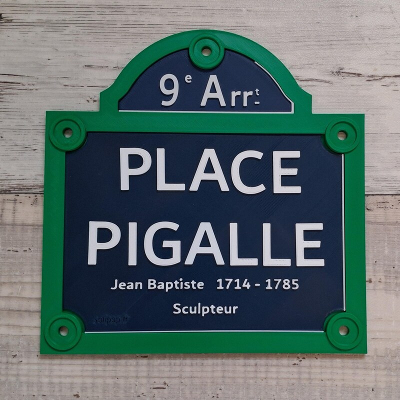 Paris Street Sign - Etsy