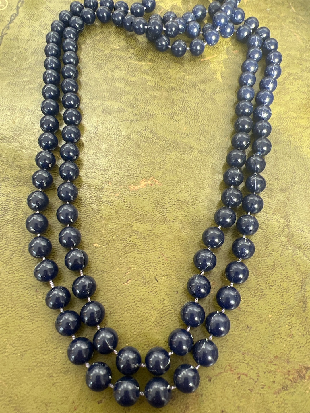 Long Strand of Plastic Beads - Etsy