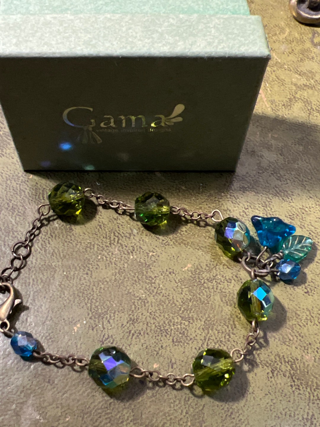 SOLD MAC Stunning 1980 Gama Crystal Bracelet - Etsy