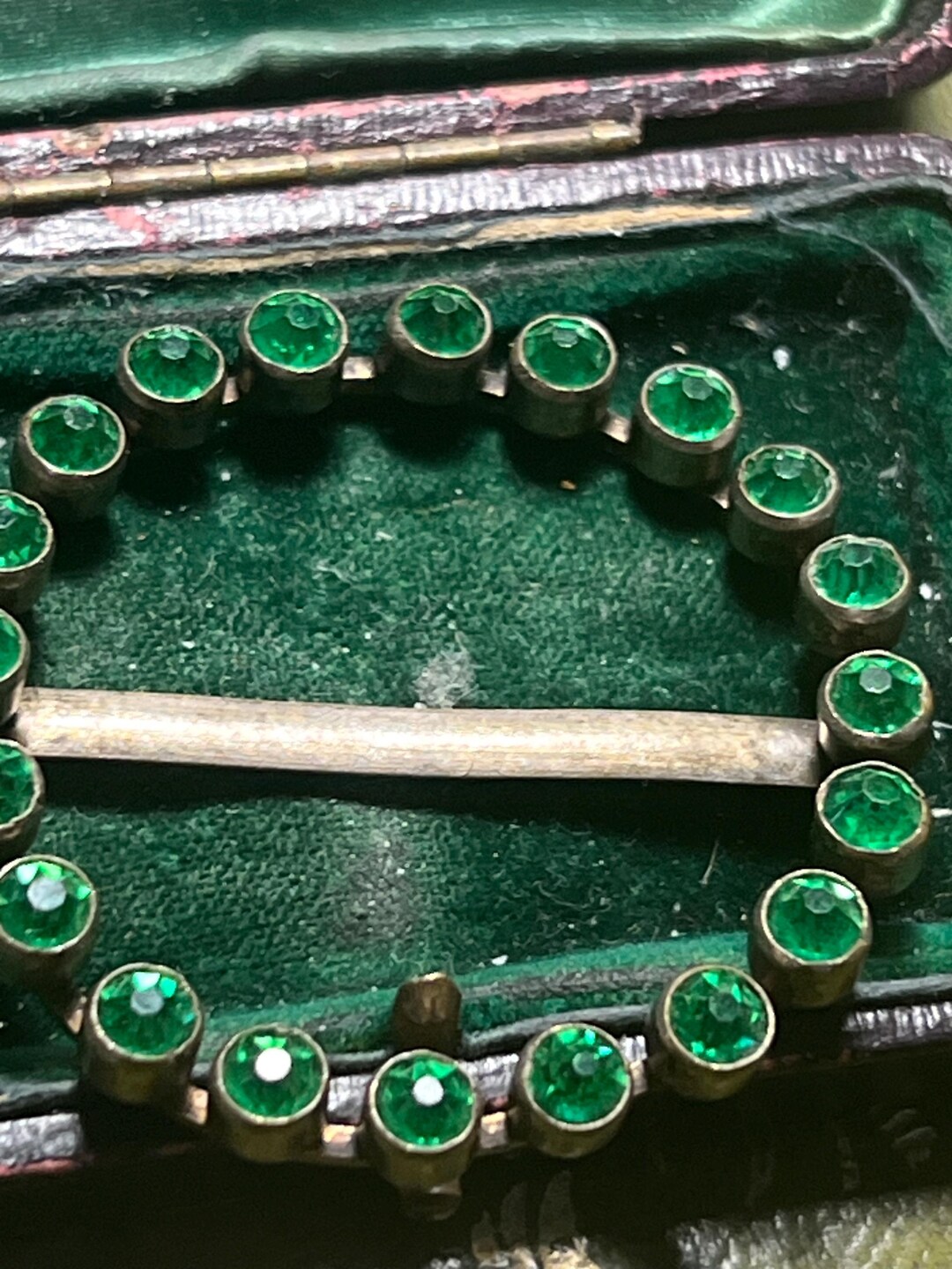 SOLD VI Victorian Metal and Glass Slider - Etsy