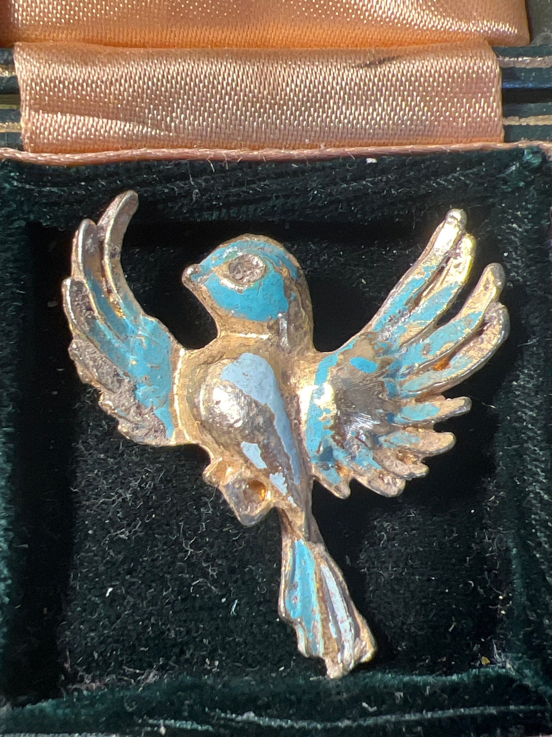 Rare Suffragette Bluebird Brooch - Etsy