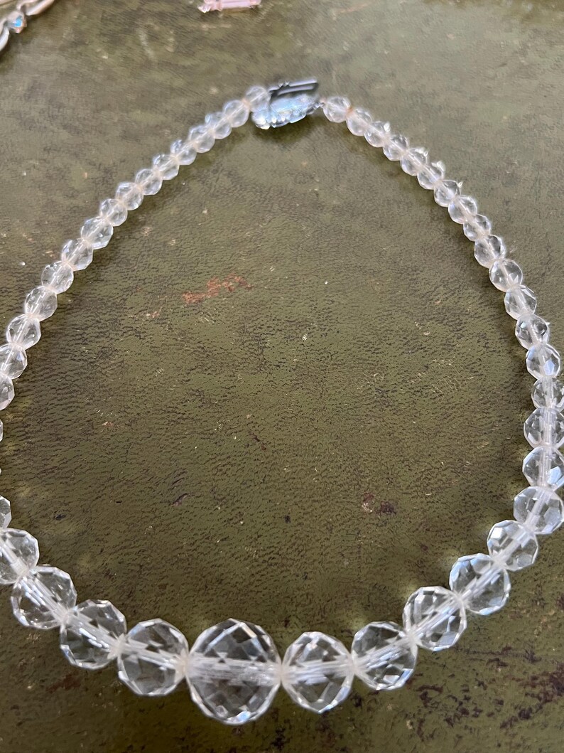 Crystal Necklace - Etsy
