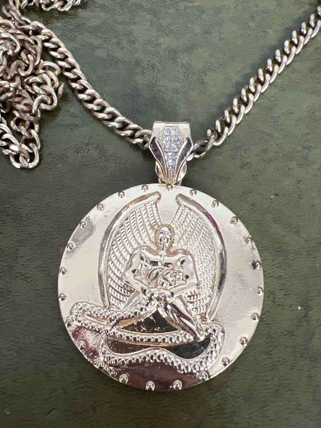 Heavy Gold Metal Pimp Pendant - Etsy