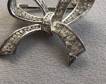 Solid Silver Brooch | Etsy