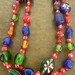 Stunning Long Strand of Enamelled Glass Beads - Etsy