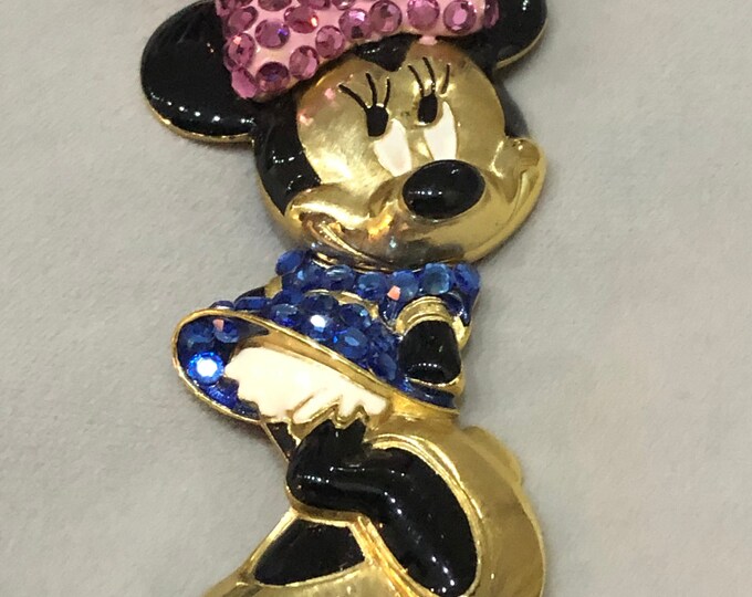 Disneyland Butler and Wilson Minnie Mouse Brooch - Etsy