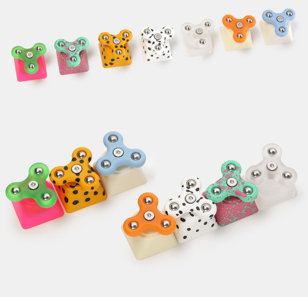 Artisan Keycaps ESC Keycap Fidget Spinner Keycap Funny Gift Fun Keycap ...