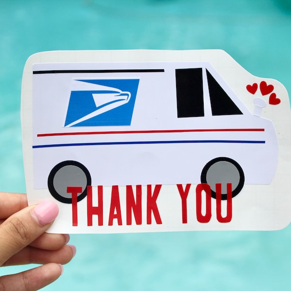 Mailman Decal - Etsy
