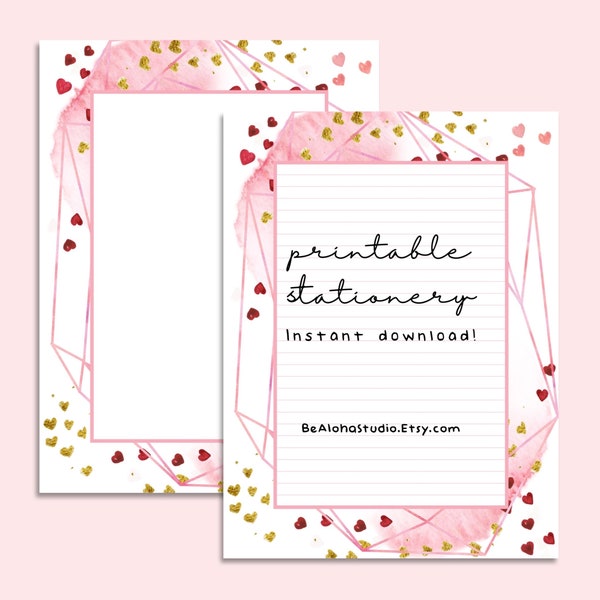 Pretty Writing Paper - Etsy