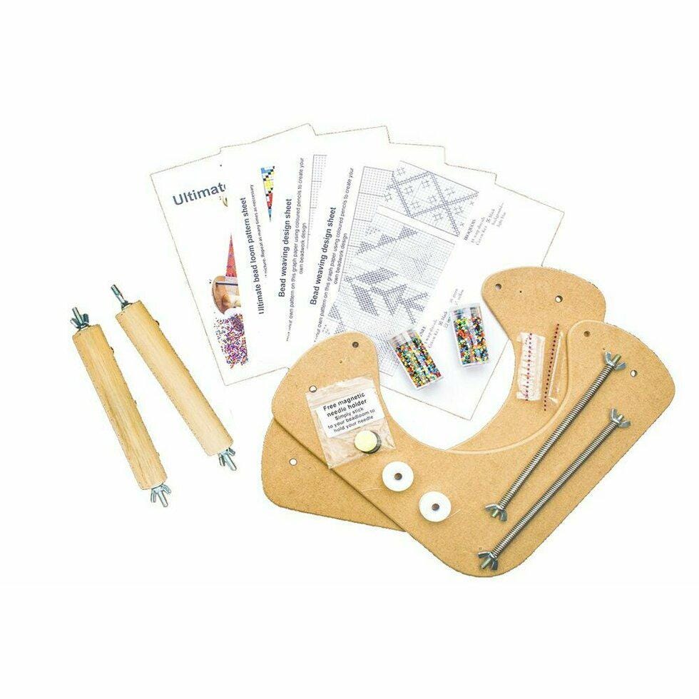 Ultimate Bead Loom Kit – Angled Weaving Loom for Beadwork | Wide MDF ...