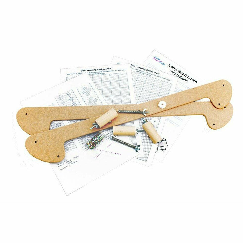 Long Bead Loom Kit – Extended Loom for Large Designs | Complete Beading ...