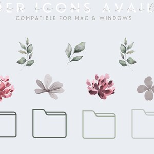 Desktop Wallpaper Organizer Spring Design - Etsy